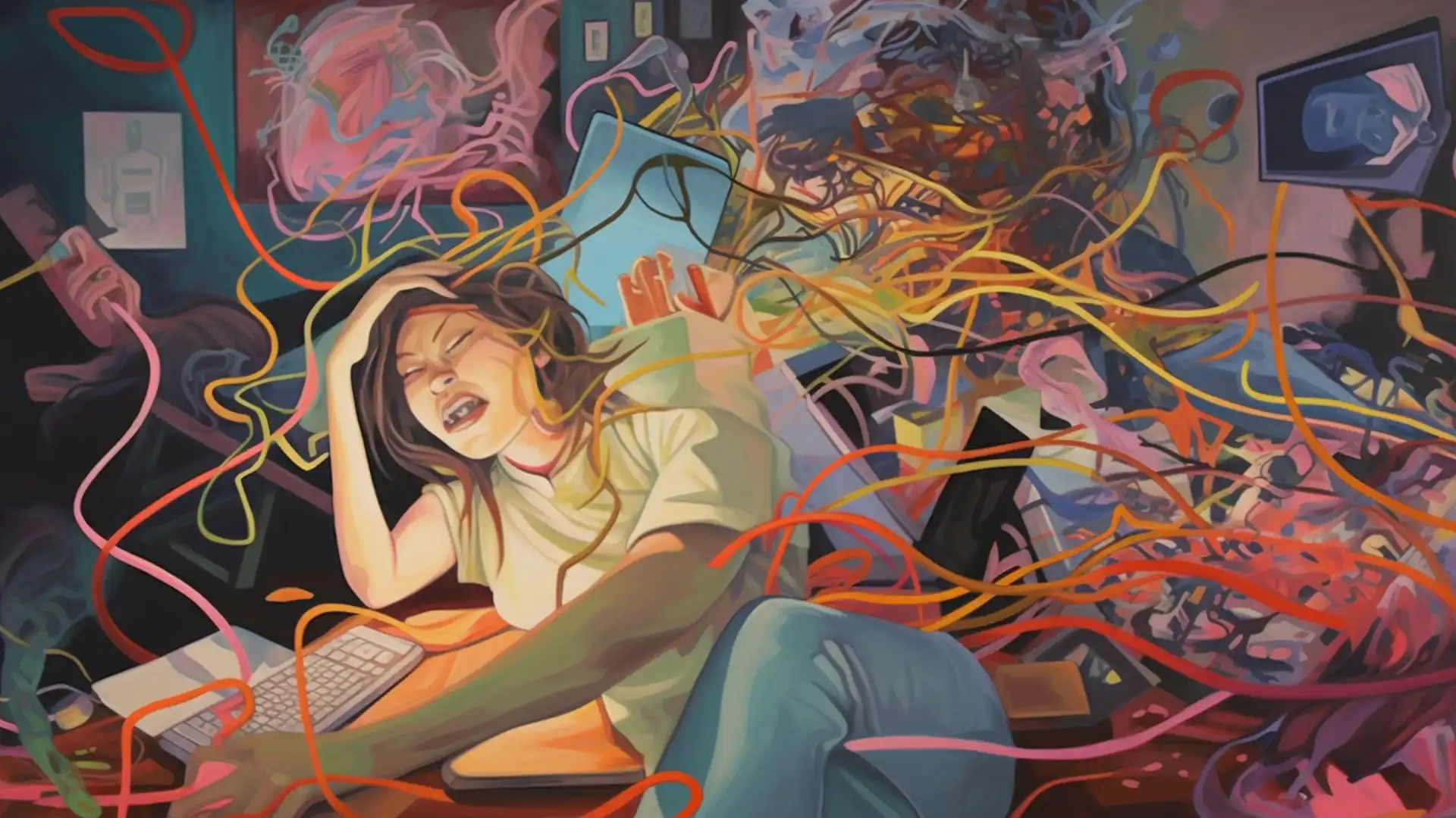 Mediensucht Definition - inkl. Beispiele & versch. Typen